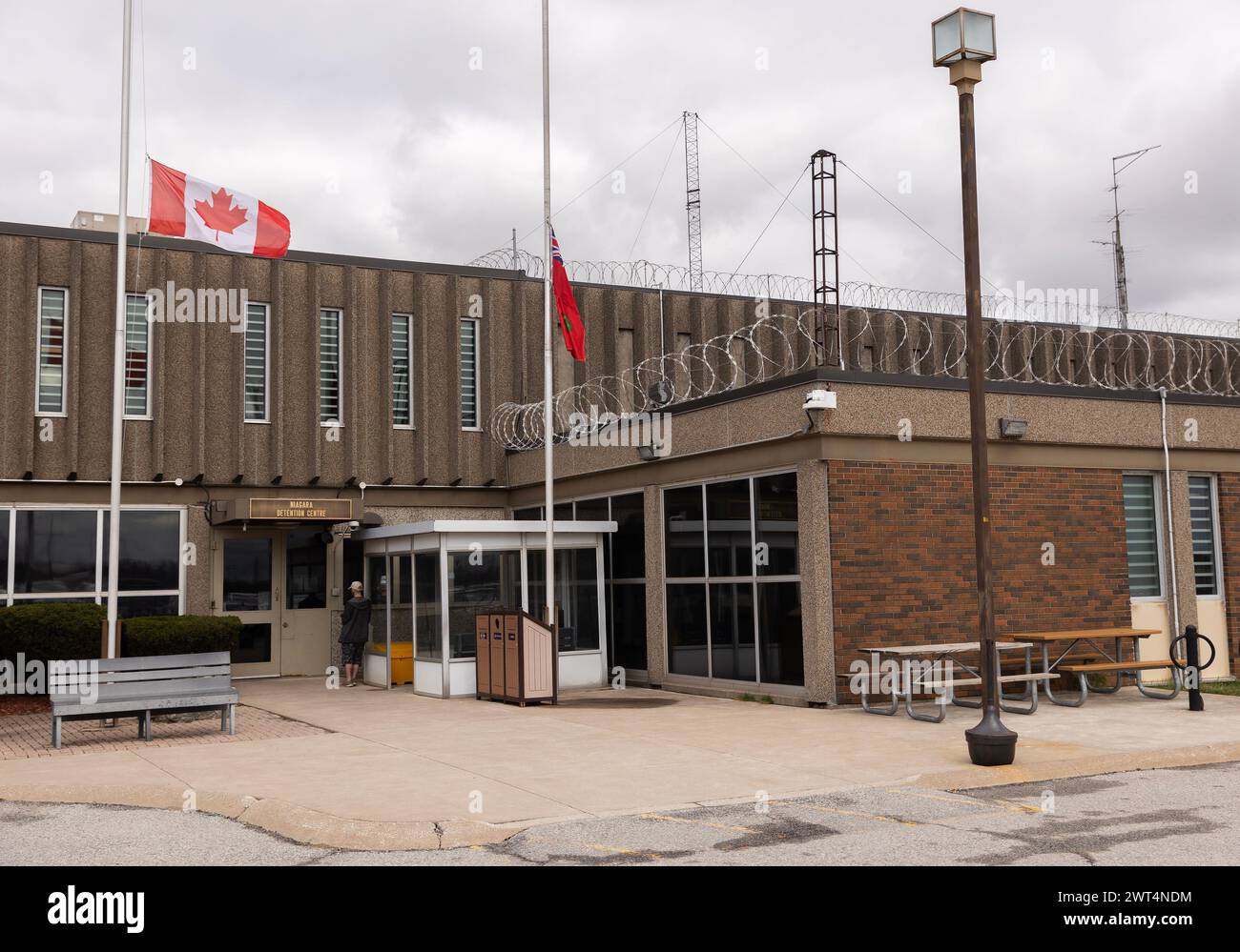 Thorold, Canada. 15th Mar, 2024. The Niagara Detention Centre in Thorold, Ont., Friday, March 15 ...