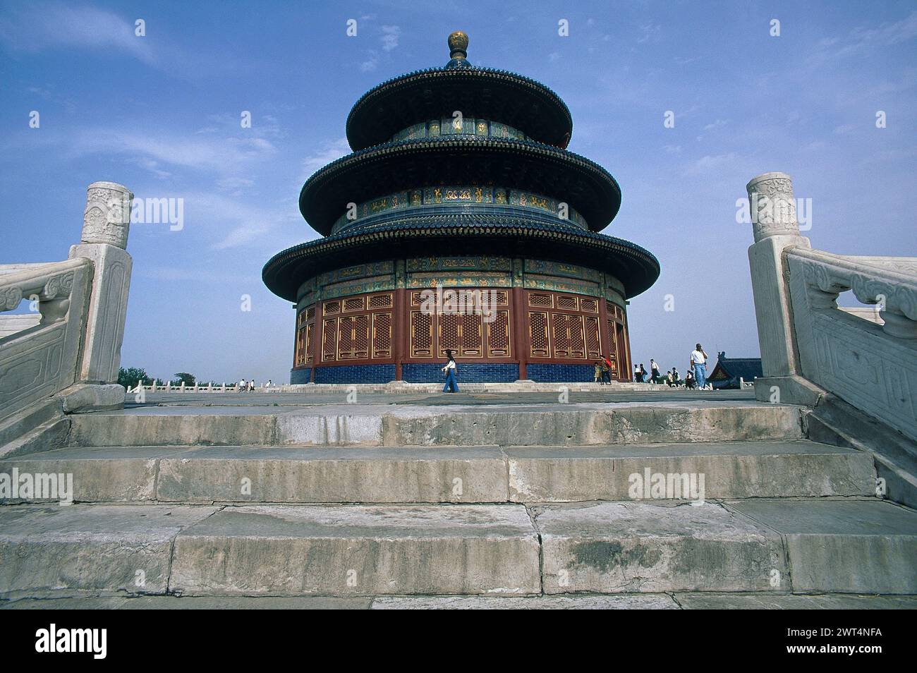 Hall of Prayer for Good Harvest, taken in 1995, Temple of Heaven ...