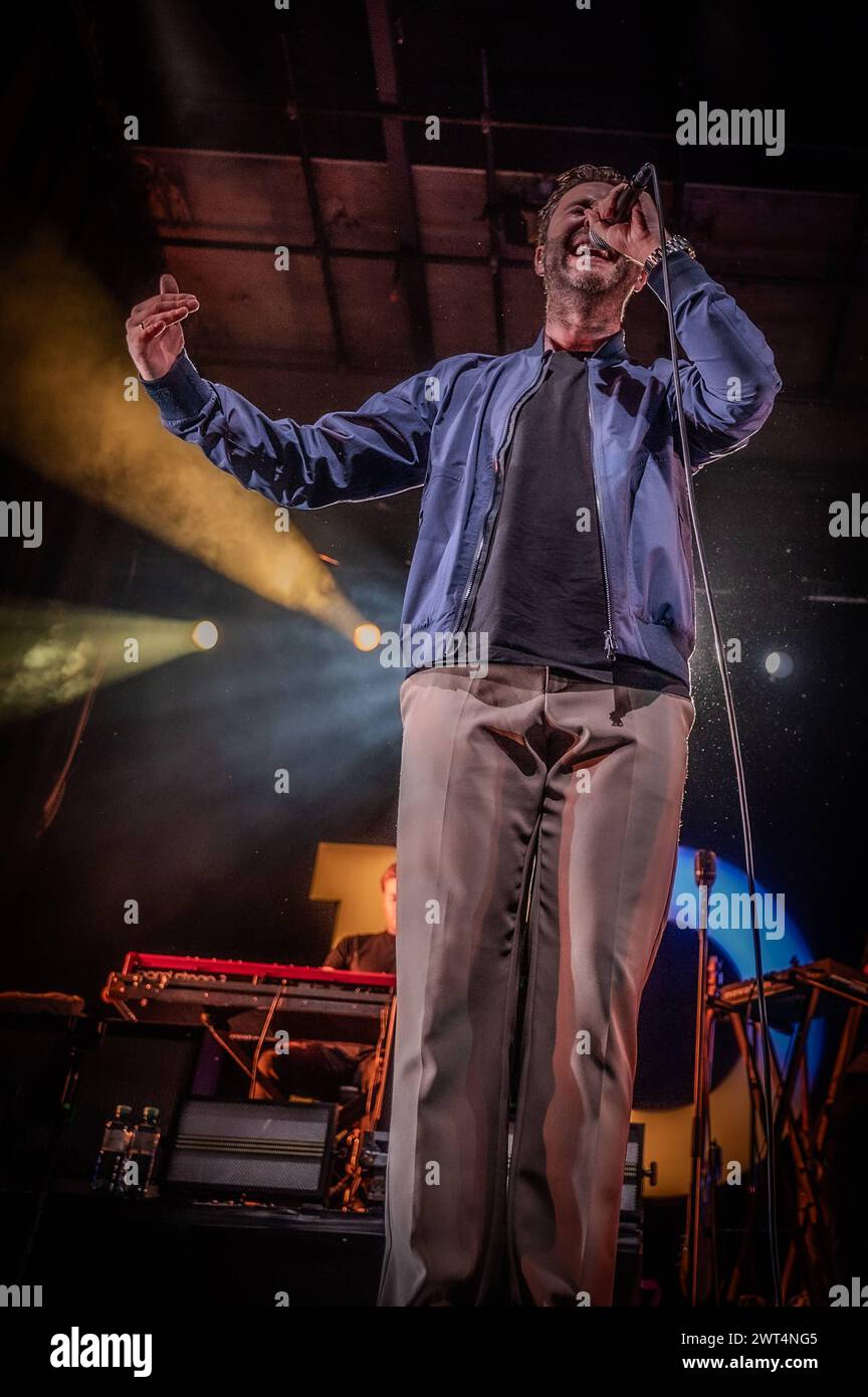 Josh. with Band live on stage Salzburg Szene Salzburg Austria Stock ...