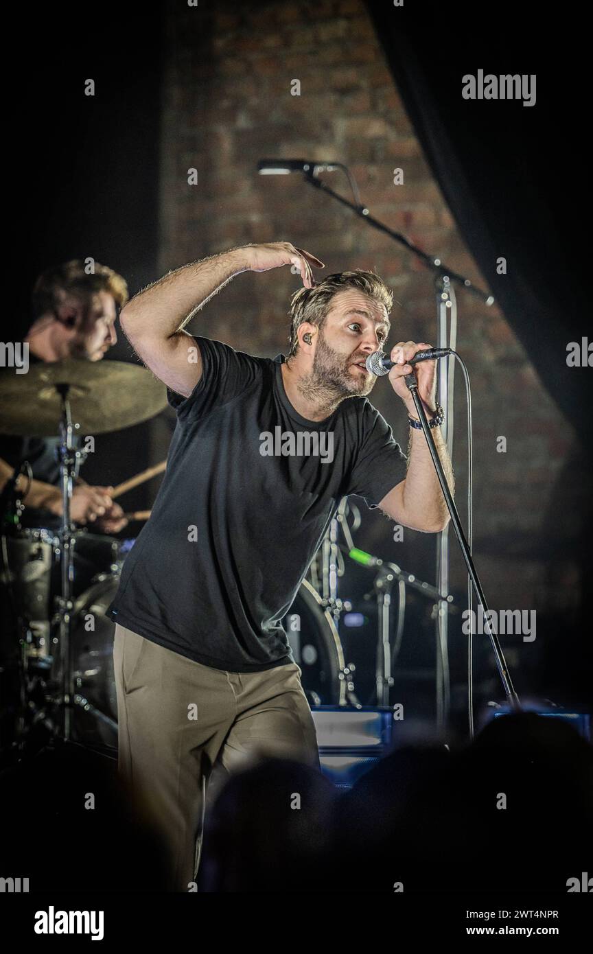 Josh. with Band live on stage Salzburg Szene Salzburg Austria Stock ...