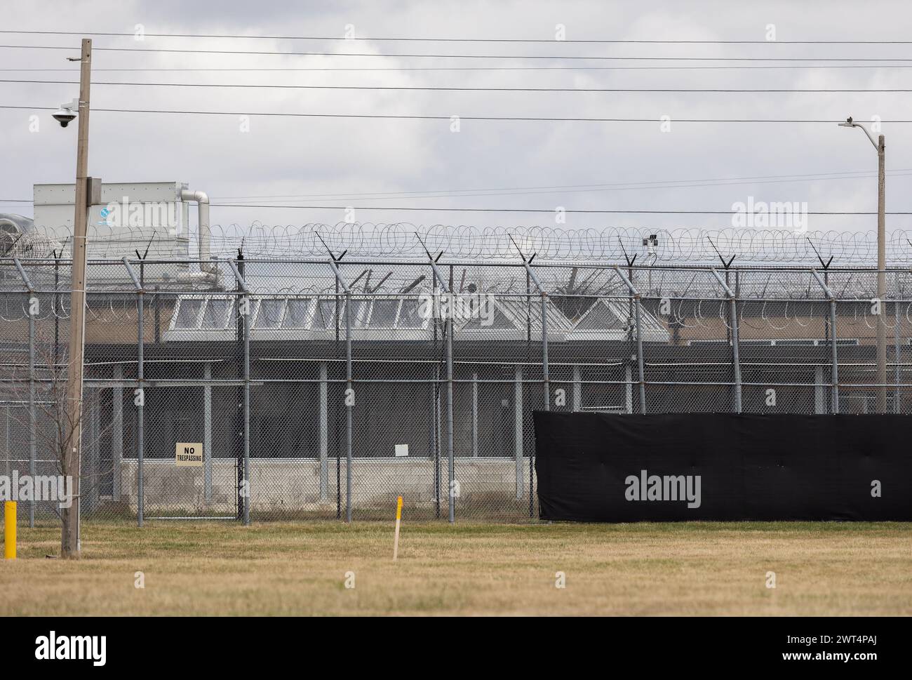 Thorold, Canada. 15th Mar, 2024. The Niagara Detention Centre in Thorold, Ont., Friday, March 15 ...