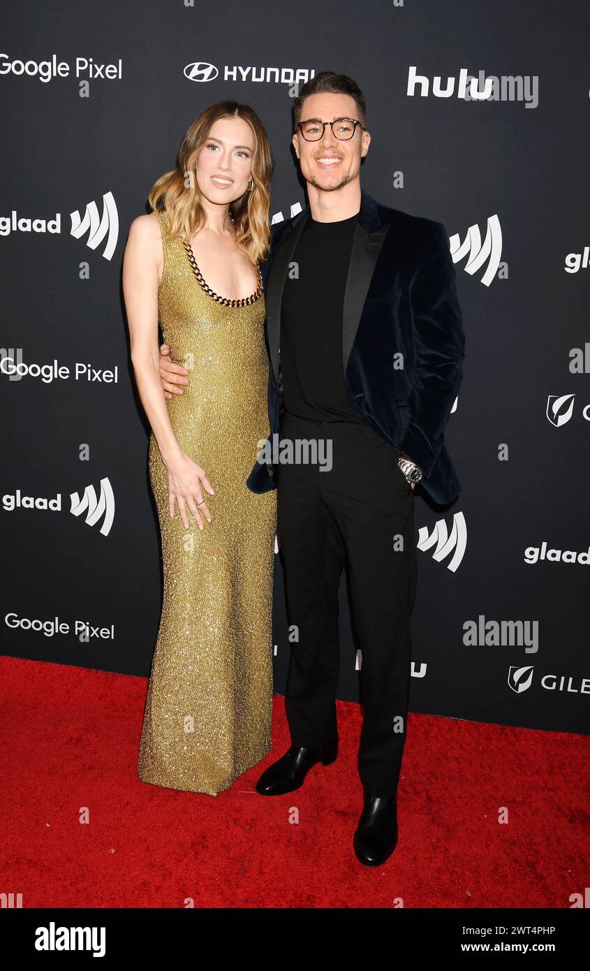 BEVERLY HILLS, CALIFORNIA - MARCH 14: (L-R) Allison Williams and ...