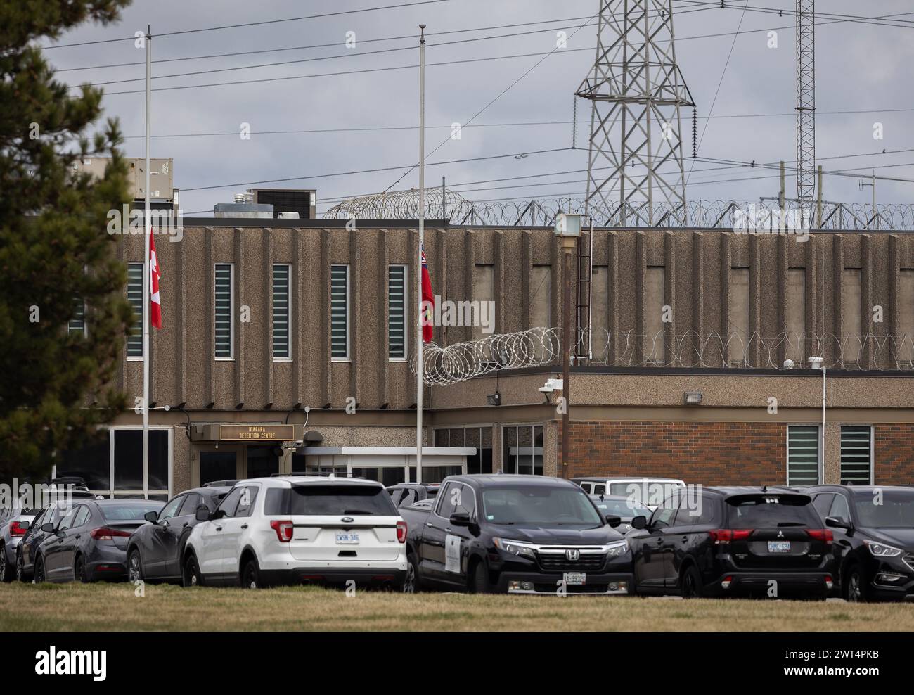 Thorold, Canada. 15th Mar, 2024. The Niagara Detention Centre in ...