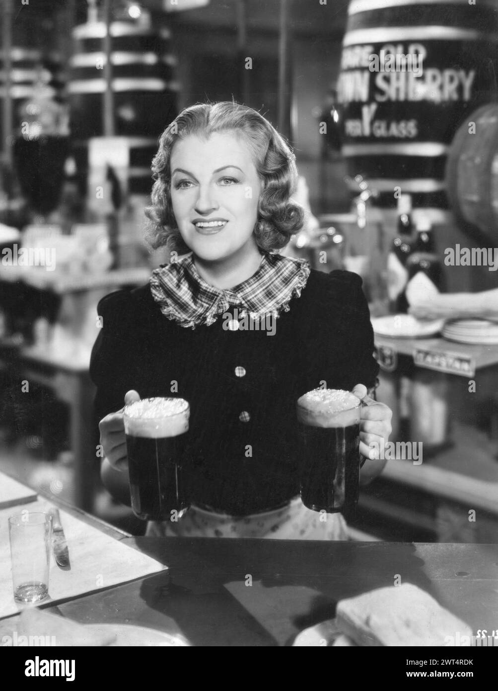 British Actress and Entertainer GRACIE FIELDS in a portrait from SHIPYARD SALLY 1939 Directed by ...