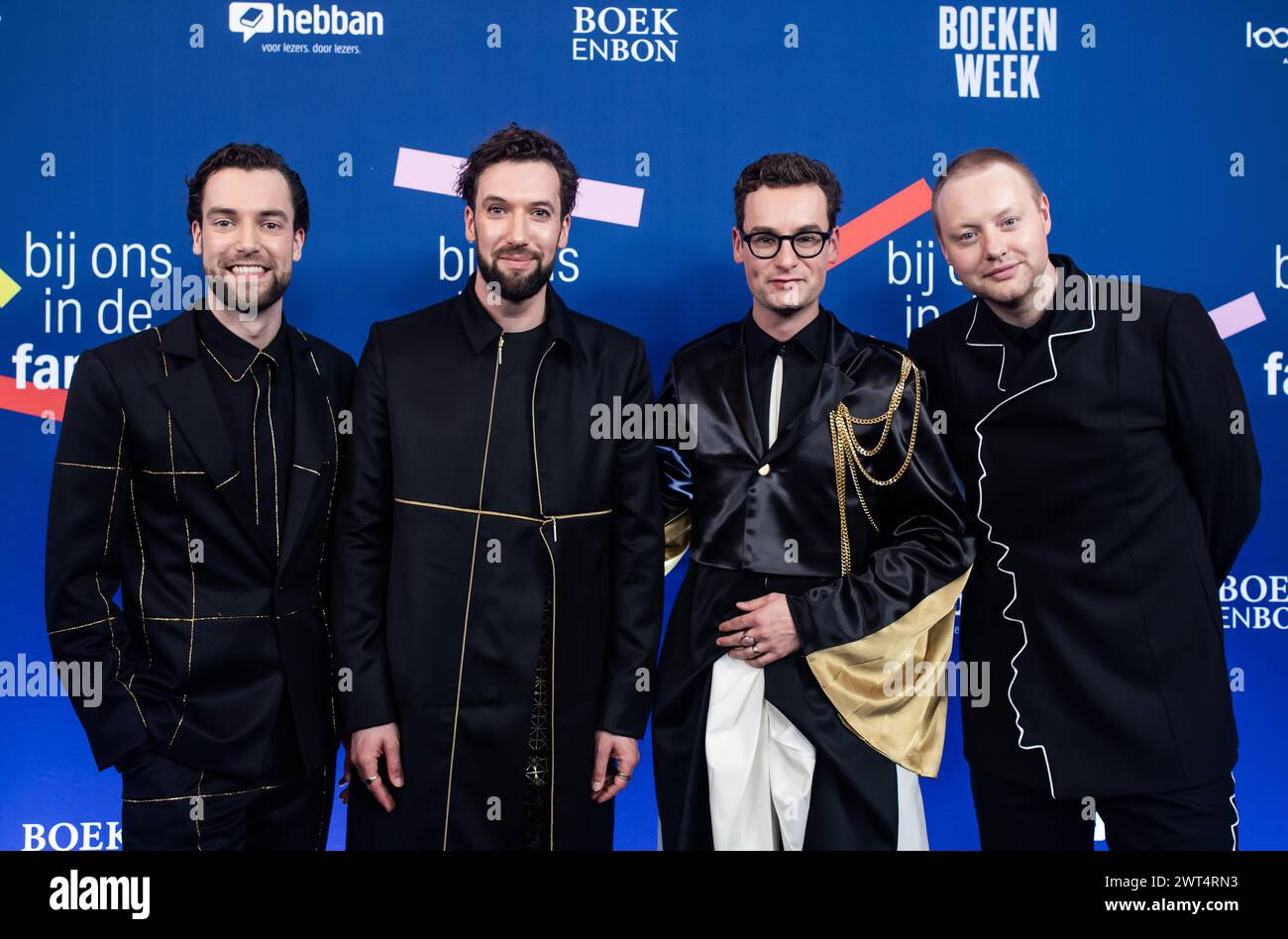 AMSTERDAM - The Chabot family on the red carpet for the 72nd Book Ball ...