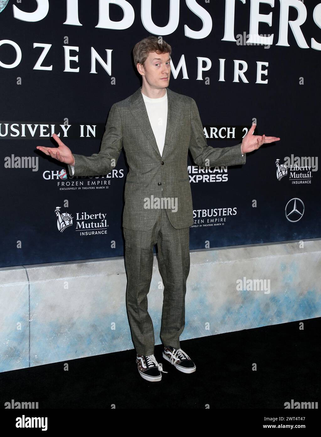 New York City, USA. 14th Mar, 2024. James Acaster attending the ...