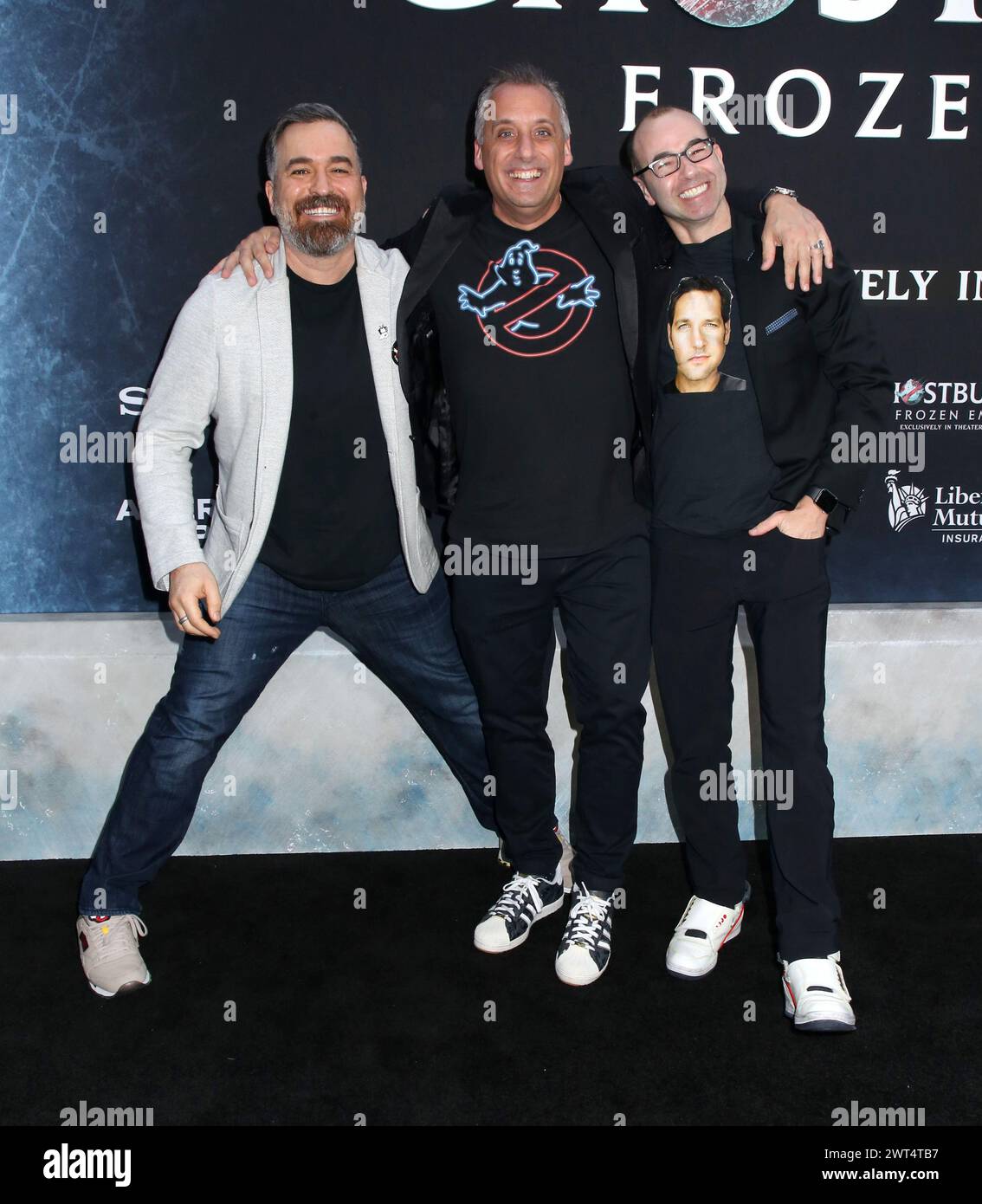 New York City, USA. 14th Mar, 2024. Brian Quinn, Joe Gatto and James ...
