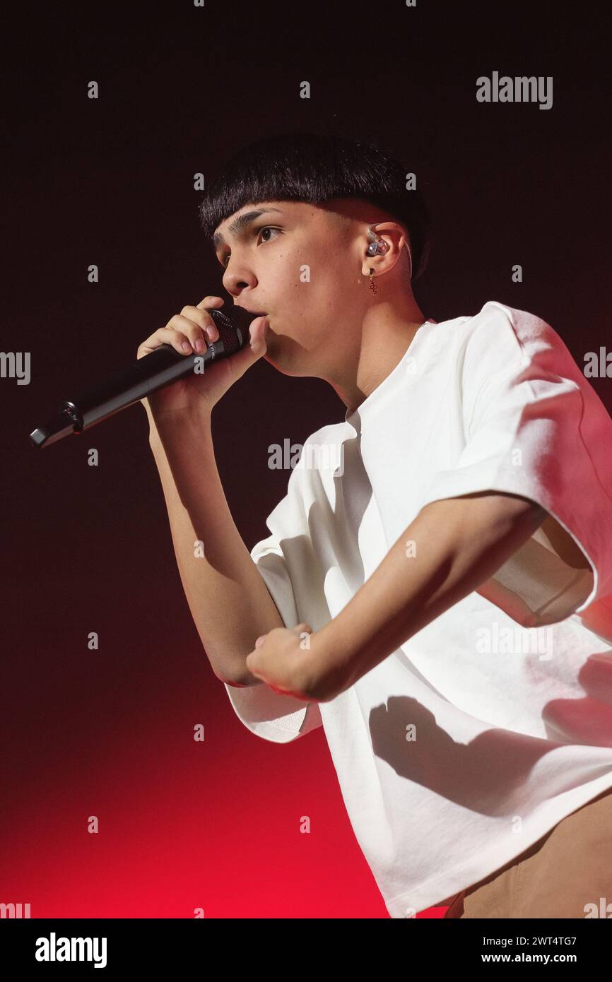 Argentine singer Camilo Joaquín Villarruel, known as Milo J performs ...