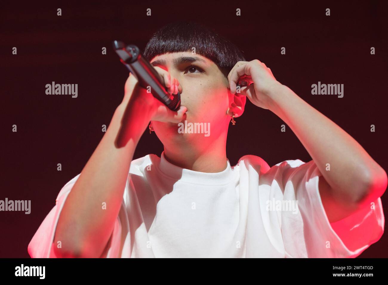 Argentine singer Camilo Joaquín Villarruel, known as Milo J performs ...