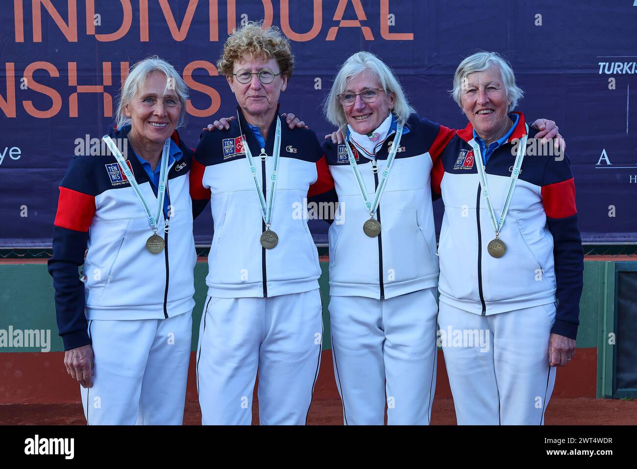 Manavgat, Antalya, Turkey. 15th Mar, 2024. u.a. Betty Michel (FRA ...