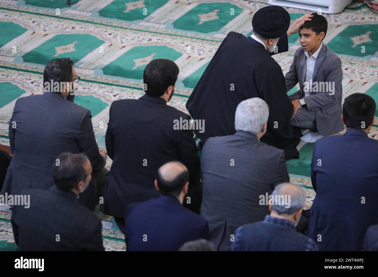 Iranian President Ebrahim Raisi during cordial meeting with media ...