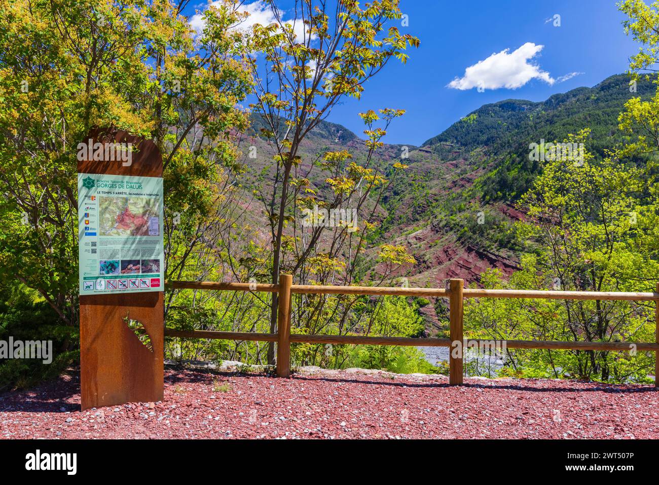 Gorges Du Daluis Regional Nature Reserve, Var river, Alpes-Maritimes ...