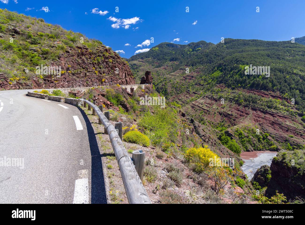 Gorges Du Daluis Regional Nature Reserve, Var river, Alpes-Maritimes ...
