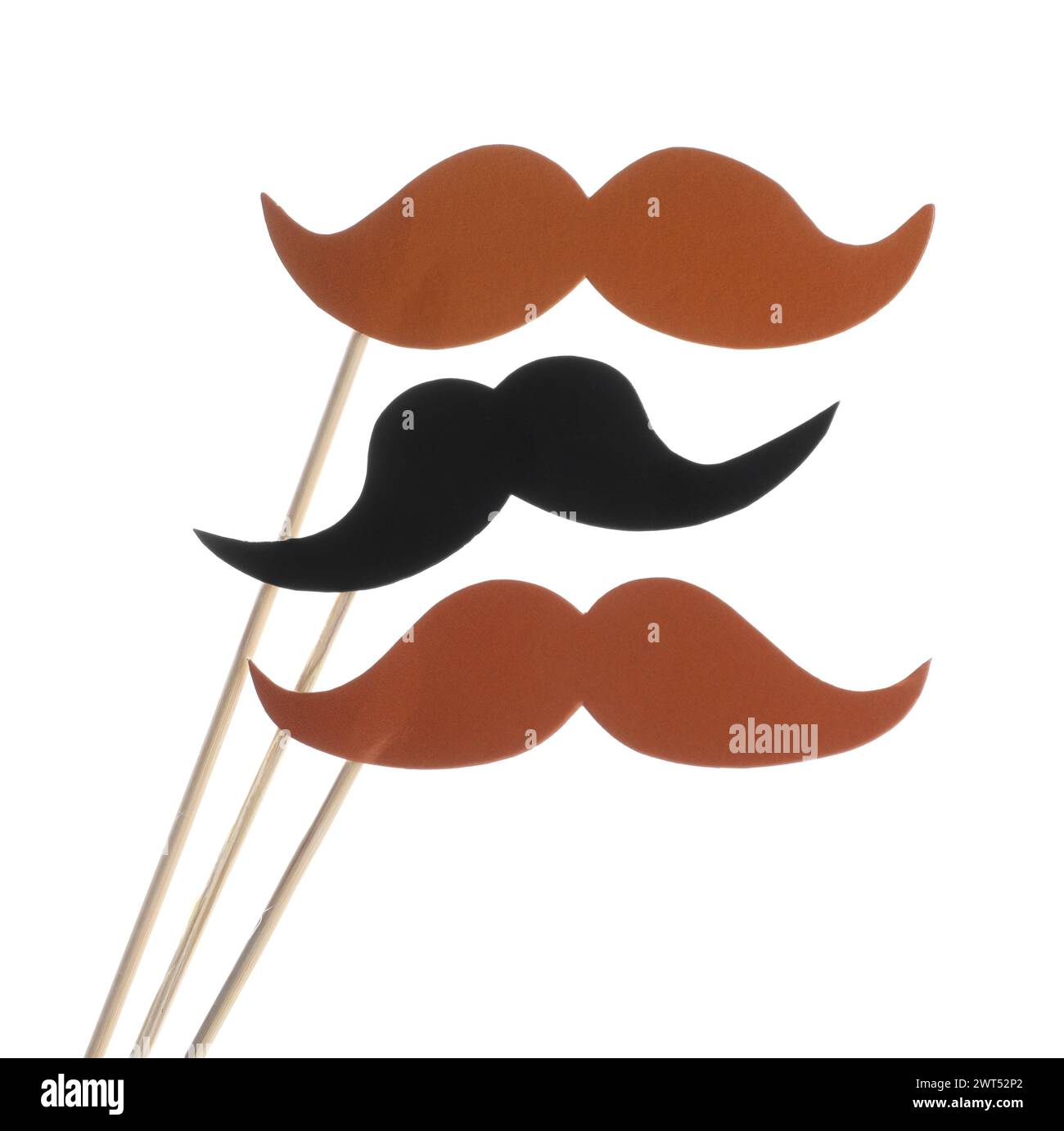 False beard white background Cut Out Stock Images & Pictures - Alamy