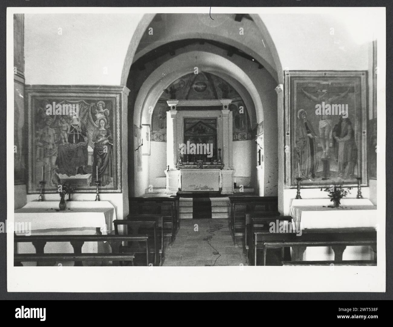 Umbria Perugia Rocca S. Angelo S. Maria in Arce, Convent church. Hutzel ...