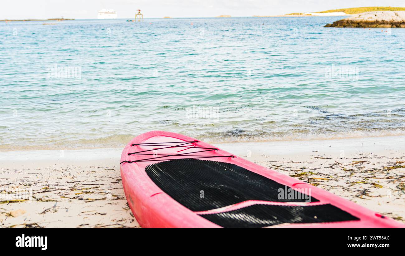 Bahamas Coco Cay Caribbean Island - Luxury beach oasis Stock Photo - Alamy