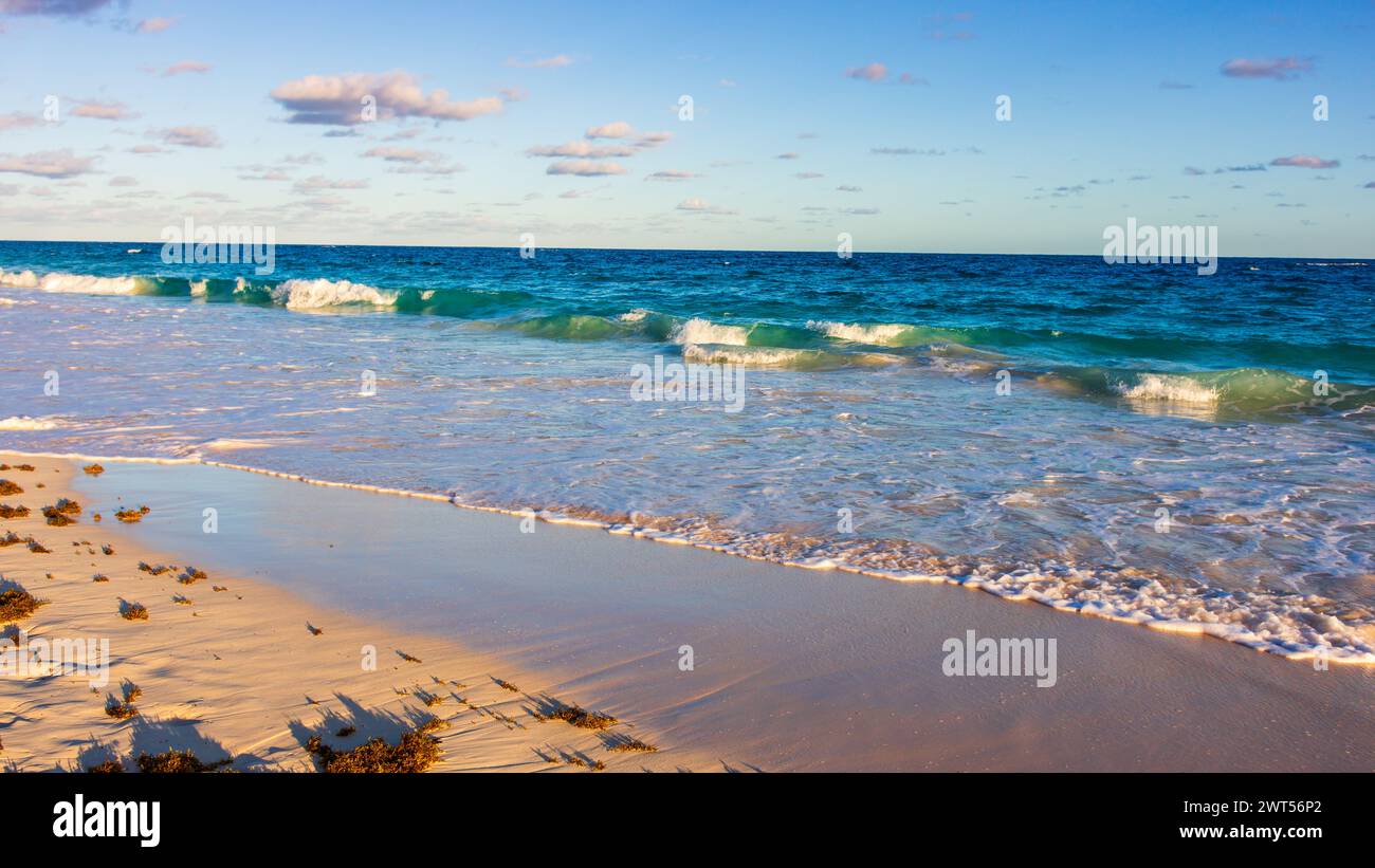 Horseshoe Bay Beach and Deep Bay Beach in Hamilton, Bermuda Stock Photo ...