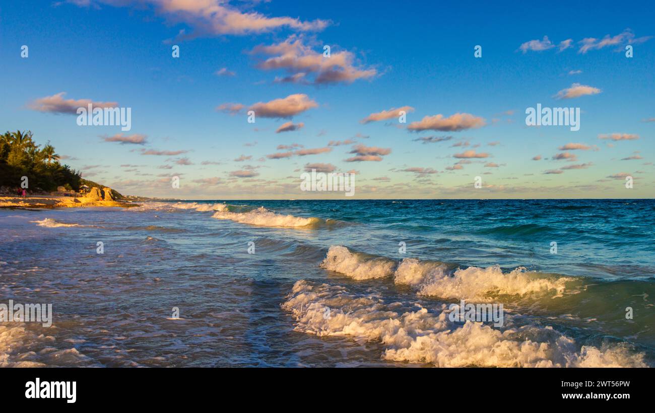 Horseshoe Bay Beach and Deep Bay Beach in Hamilton, Bermuda Stock Photo ...