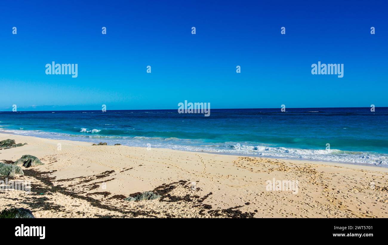 Horseshoe Bay Beach and Deep Bay Beach in Hamilton, Bermuda Stock Photo ...