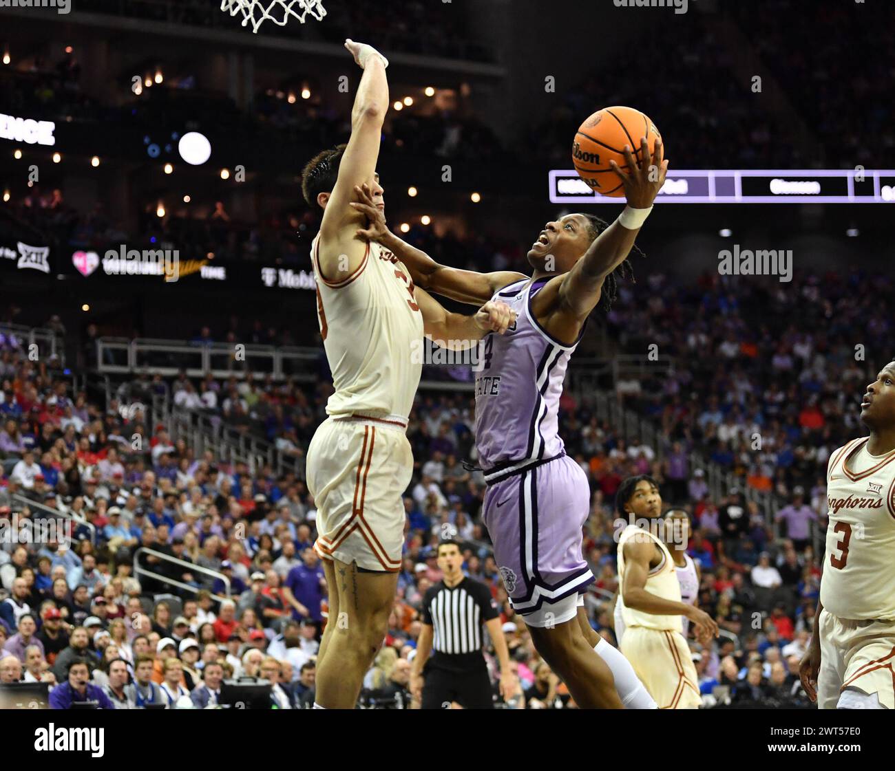 Kansas City, Missouri, USA. 14th Mar, 2024. Phillips 66 Big 12 Men's ...