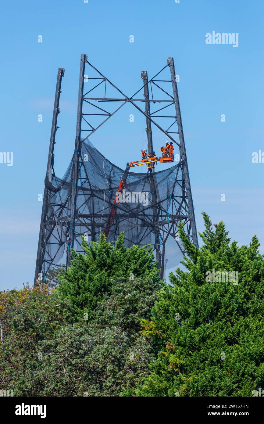 Waverley Communication Tower in Australia is being demolished ...