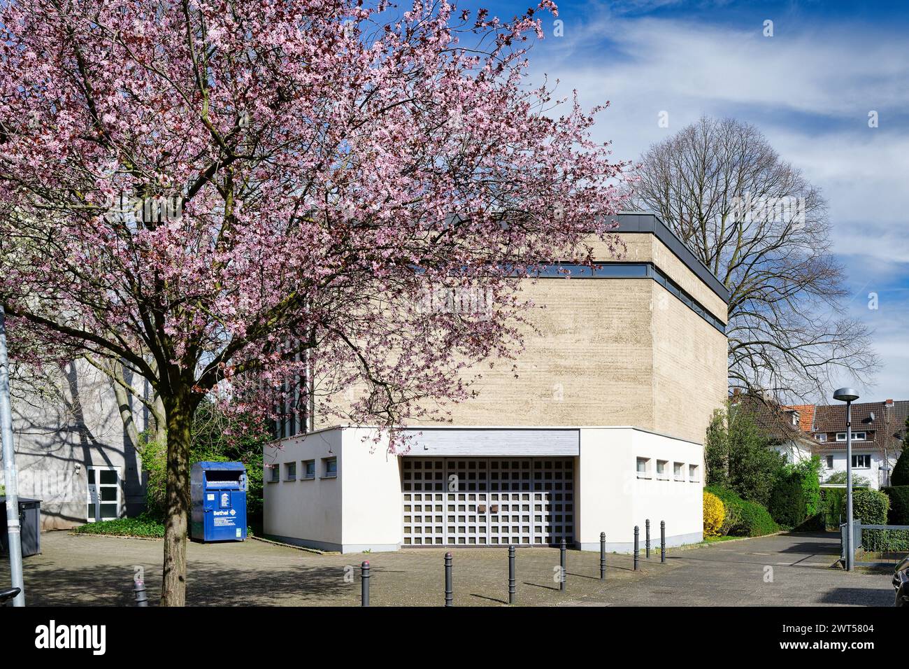 Cologne, Germany March 14 2024: building of the evangelical church of ...