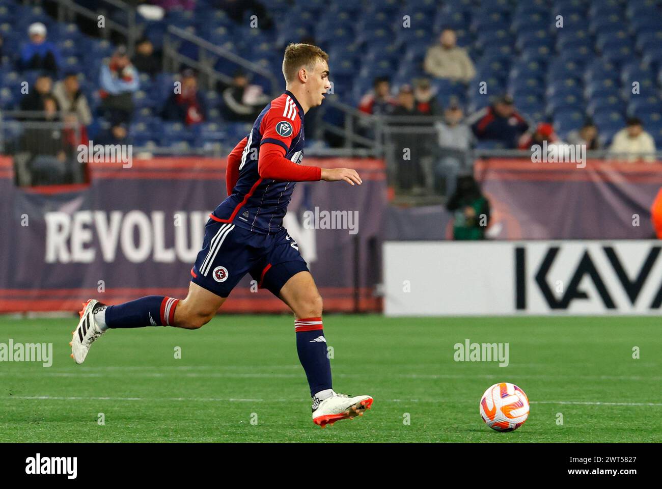 FOXBOROUGH, MA - MARCH 06: New England Revolution midfielder Noel Buck ...
