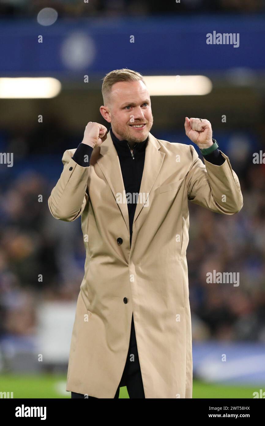 London, UK. 15th Mar, 2024. Arsenal Women's manager Jonas Eidevall ...