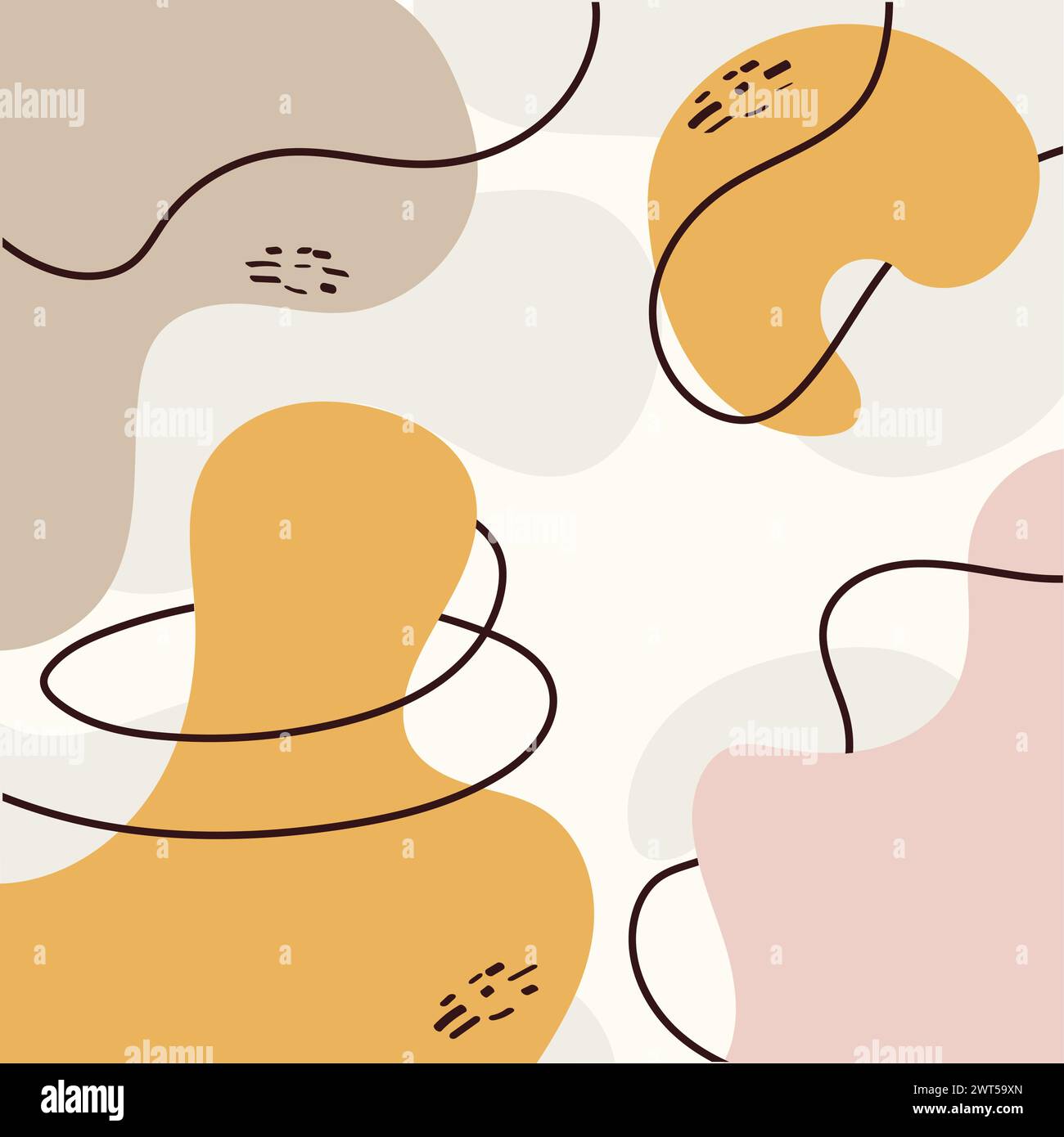 Hand draw colored background Vector Stock Vector Image & Art - Alamy