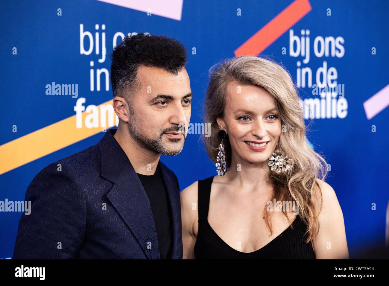 AMSTERDAM - Özcan Akyol and Anna van den Breemer on the red carpet for ...
