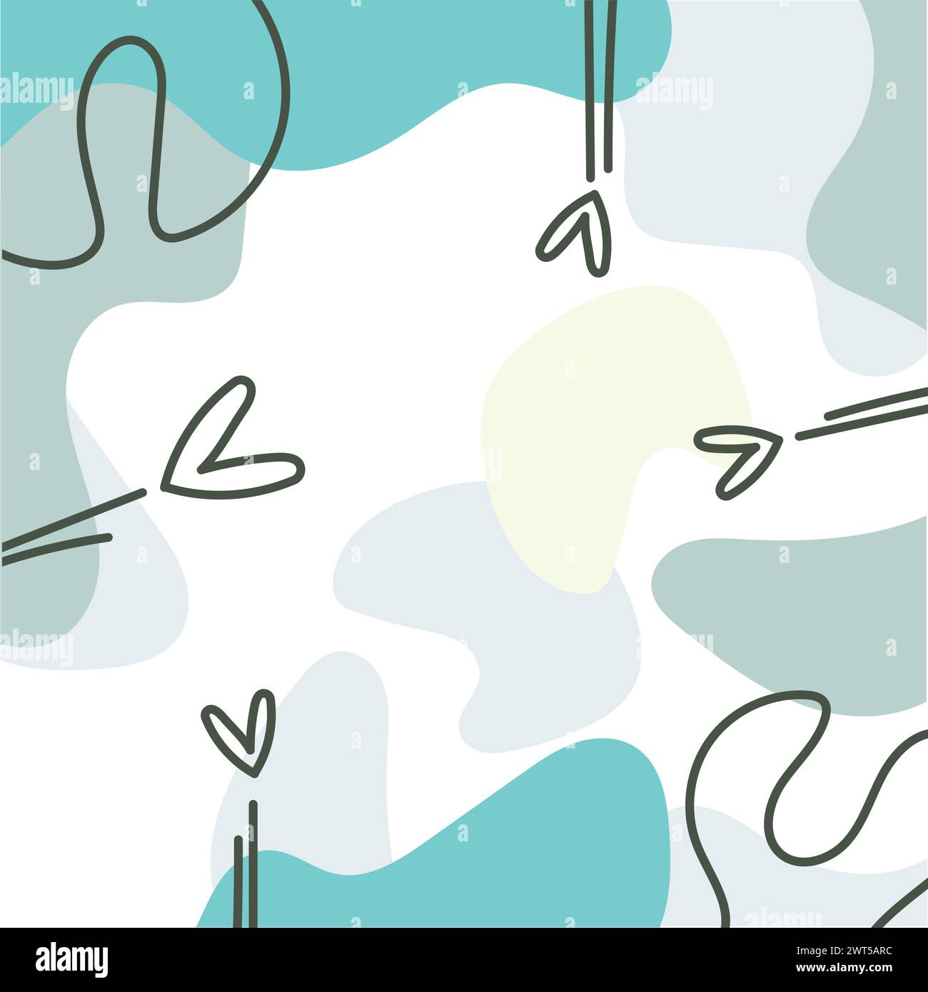 Hand draw colored background Vector Stock Vector Image & Art - Alamy