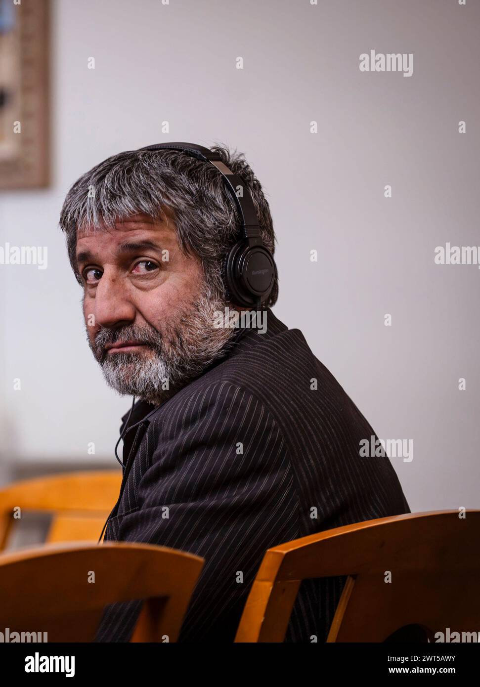 Muhammad Syed looks over his shoulder during closing arguments at the ...