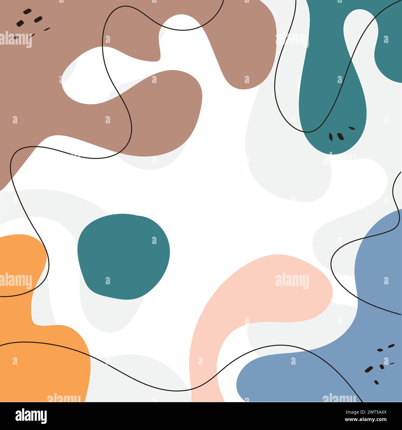 Hand draw colored background Vector Stock Vector Image & Art - Alamy