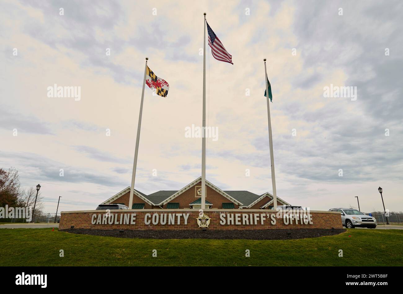 Denton, Maryland, USA. 15th Mar, 2024. The Caroline County Sheriff's ...