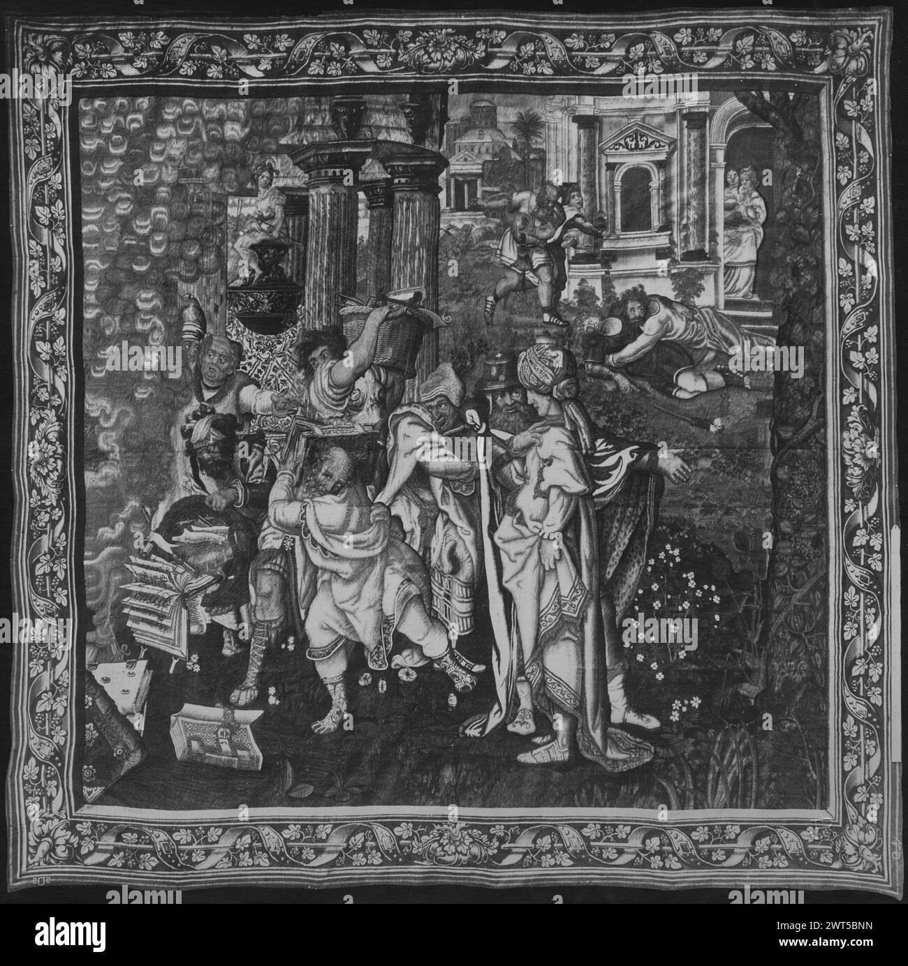 St. Paul preaching in Ephesus. Coecke van Aelst, Pieter (the Younger ...