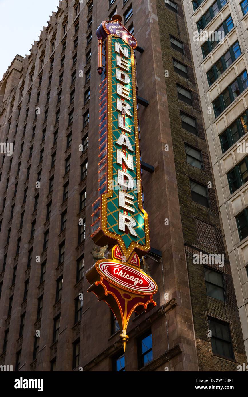 Chicago, Illinois - United States - March 11th, 2024: Exterior of the ...