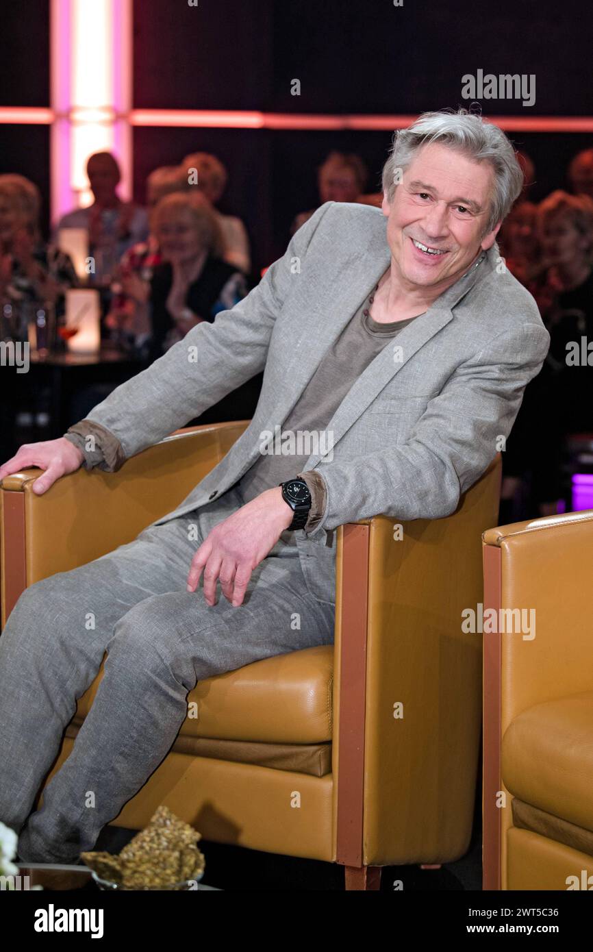 MDR - Riverboat. Schauspieler Michael Kind anläßlich der Aufzeichnung der MDR - Talkshow ...