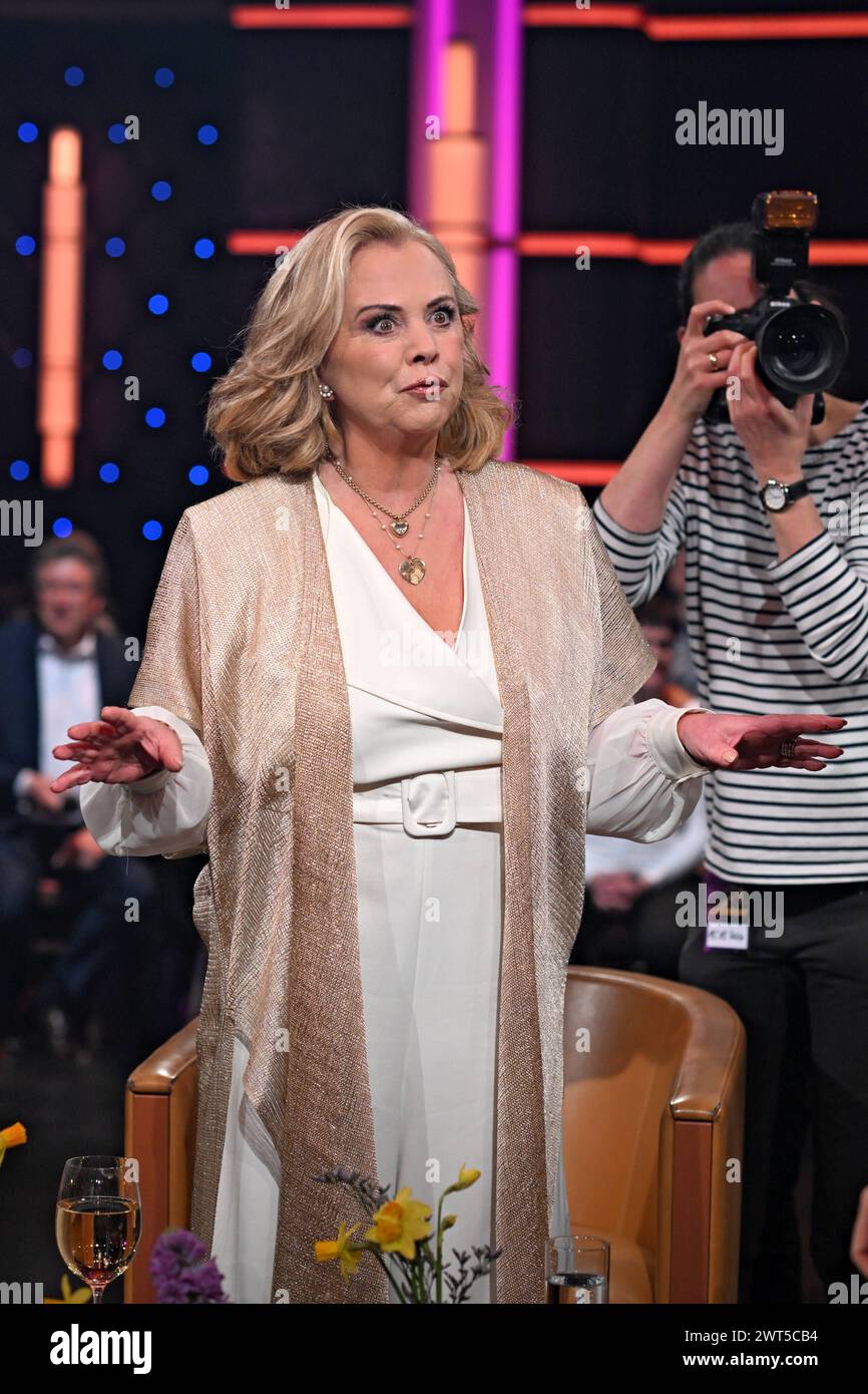 MDR - Riverboat. Moderatorin Marijke Amado anläßlich der Aufzeichnung ...