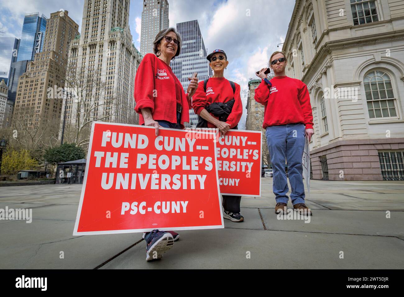 USA. 15th Mar, 2024. The University Student Senate (USS) of the City ...