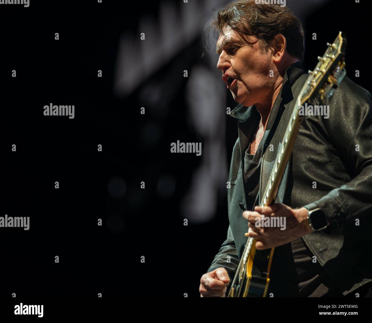 LEEDS, UK. 15th March 2024. Simple Minds Global Tour 2024 Charlie ...