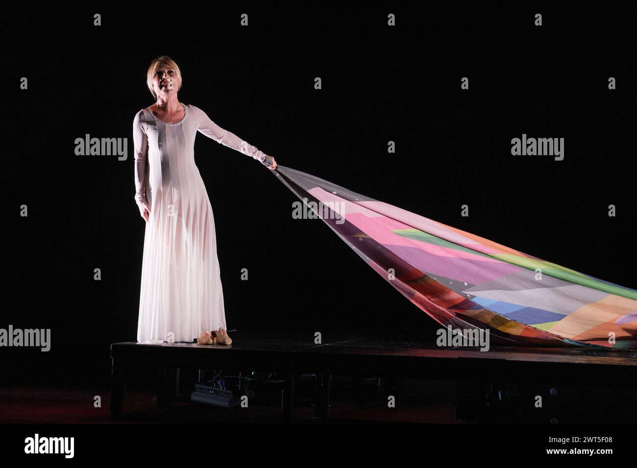 Actress Cayetana Guillén-Cuervo performs during the presentation of the ...
