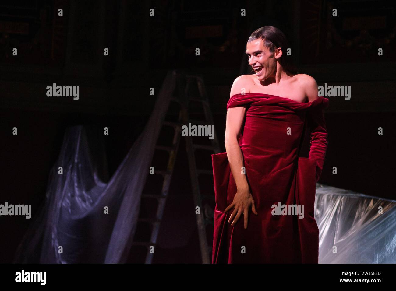 Evade House fashion show during Madrid Es Moda 2024 at the Ateneo ...