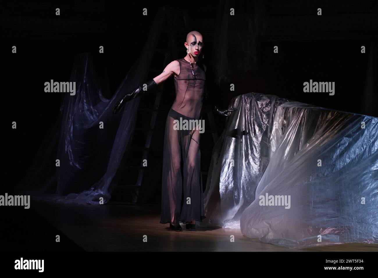 Evade House fashion show during Madrid Es Moda 2024 at the Ateneo ...