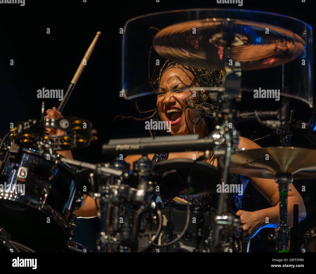 LEEDS, UK. 15th March 2024. Simple Minds Global Tour 2024 Acoustic ...