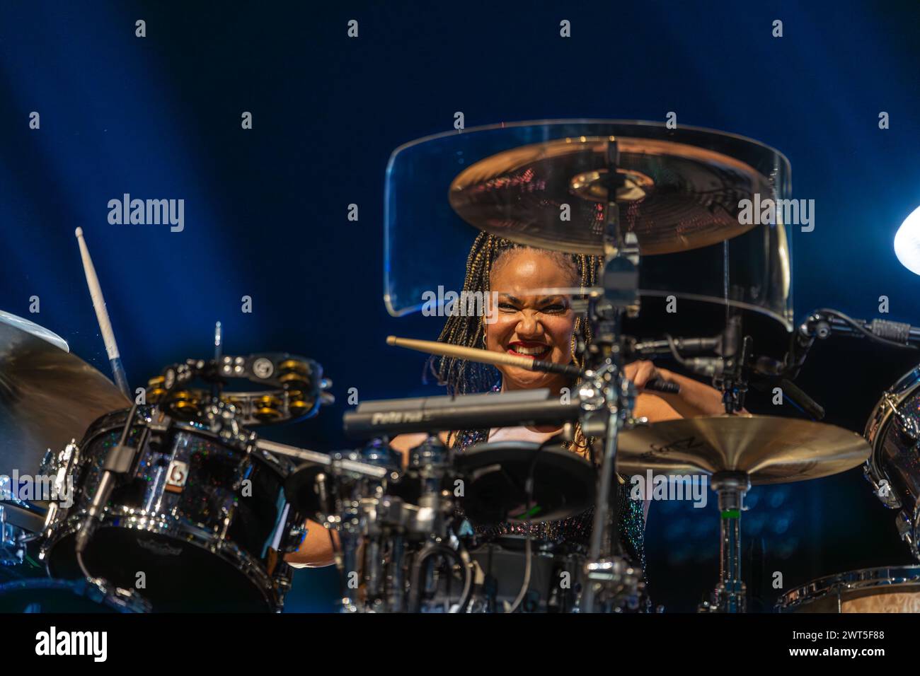 LEEDS, UK. 15th March 2024. Simple Minds Global Tour 2024 Acoustic ...