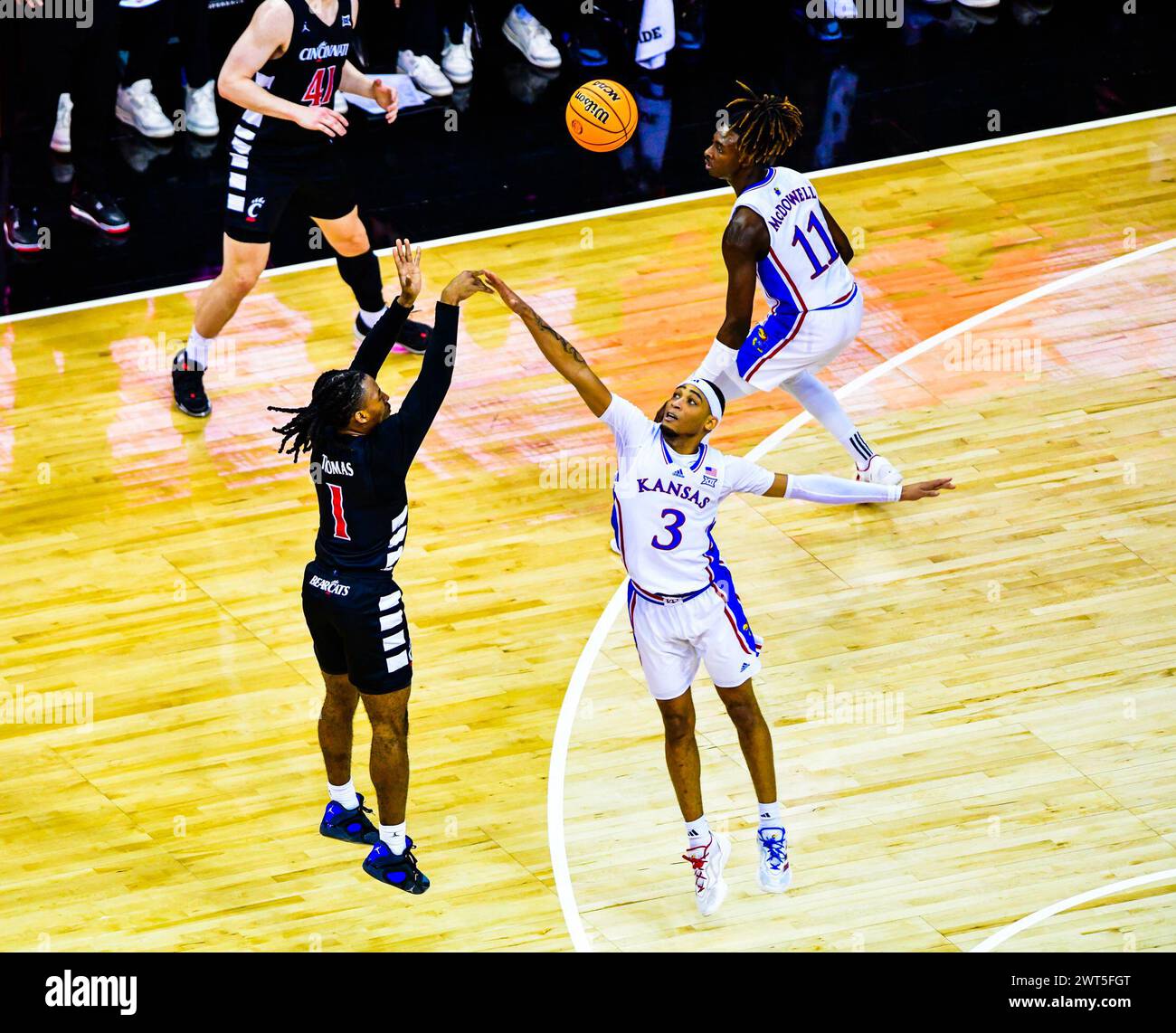 Kansas City, Missouri, USA. 13th Mar, 2024. Cincinnati (1) G Day Day ...