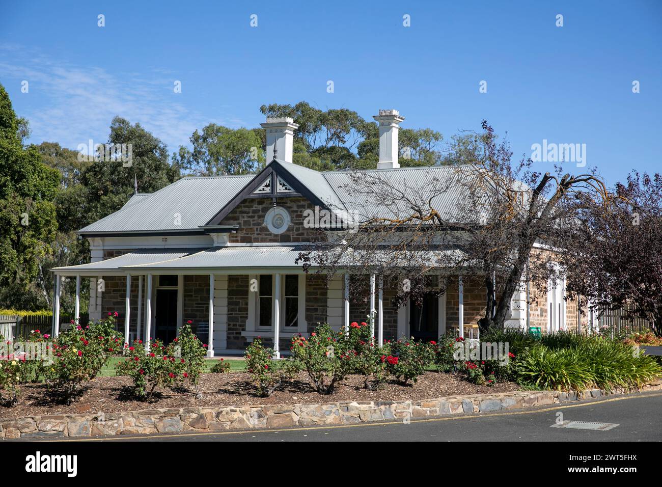 Saltram wine estate in the Barossa valley, South Australia, traditional ...