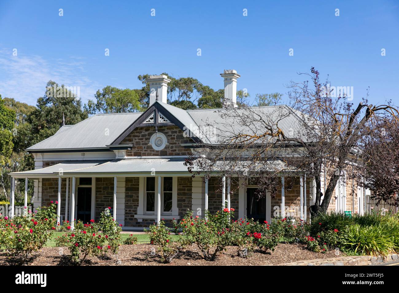 Saltram wine estate in the Barossa valley, South Australia, traditional ...