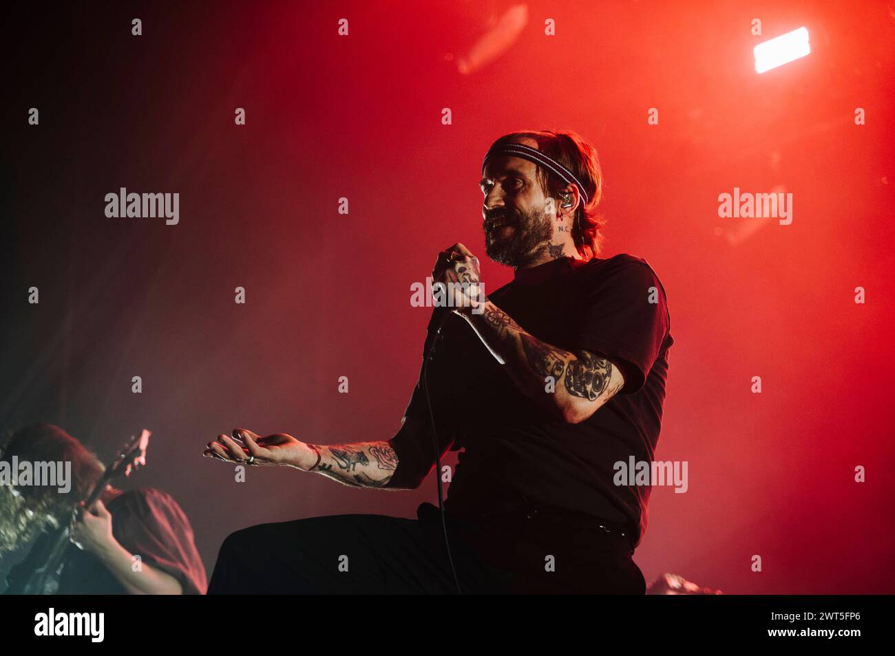 Konzert von den Idles in Berlin Am 15.03.2024 spielte die britische ...