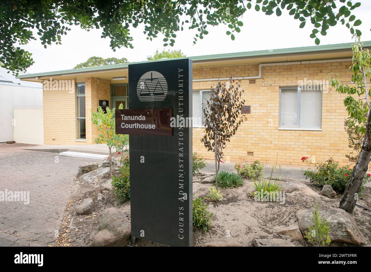 Tanunda courthouse building in the Barossa Valley, South Australia ...